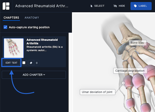 January 2021: Add 2D images to labels and chapter descriptions – Human ...