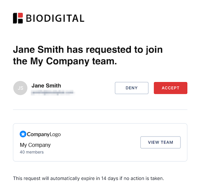 Enable email domain-based join requests for my team – Human Support